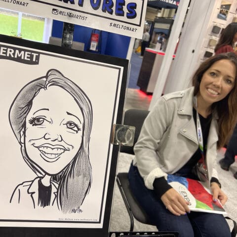 Trade Show Caricatures | MeltonArt